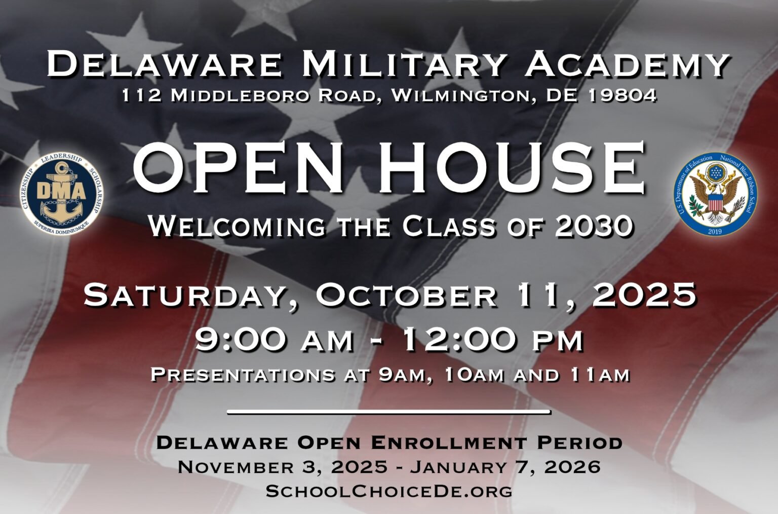 Enrollment - Delaware Military Academy